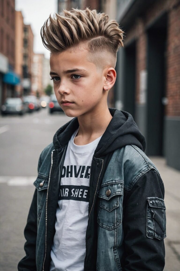 20 Faded Mohawk Boys Hairstyles For Cool Kids – Trend Is Style