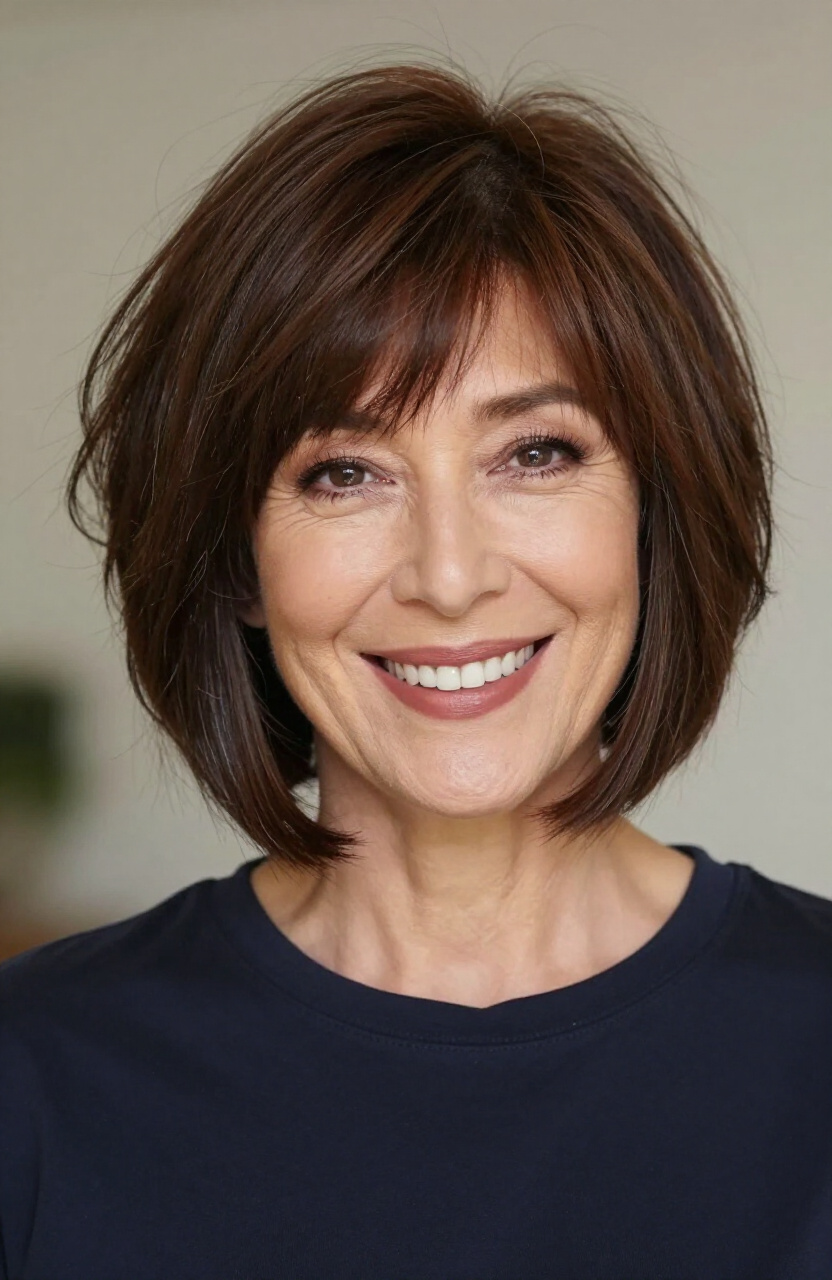 15 Bob Hairstyles for Women Over 50 That Look Modern – Trend Is Style