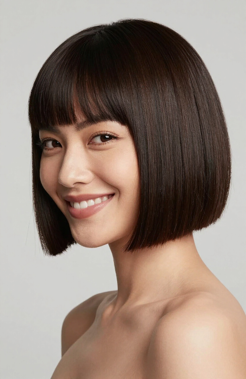 15 Blunt Bob Hairstyles for Women Who Love Sharp Lines – Trend Is Style