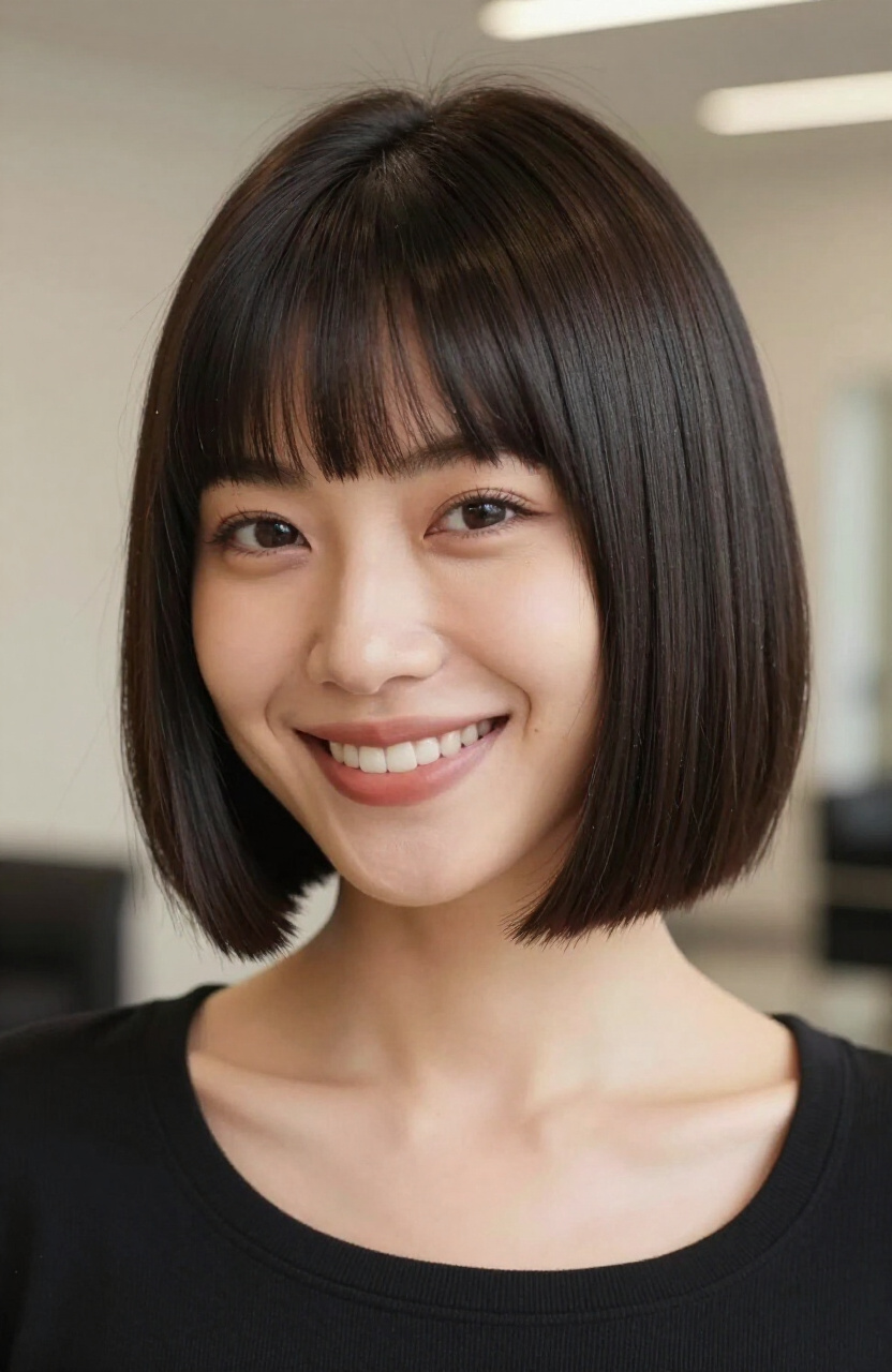 15 Blunt Bob Hairstyles for Women Who Love Sharp Lines – Trend Is Style