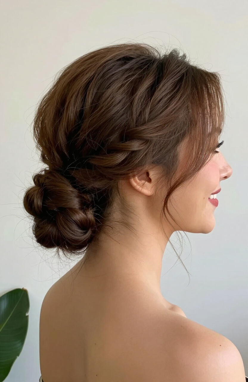 15 Easy Updo Hairstyles for Women with Medium Hair – Trend Is Style