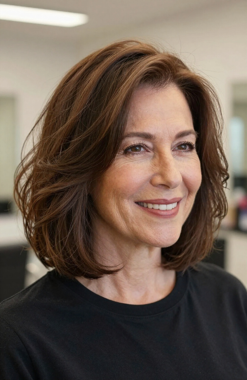 15 Bob Hairstyles for Women Over 50 That Look Modern – Trend Is Style